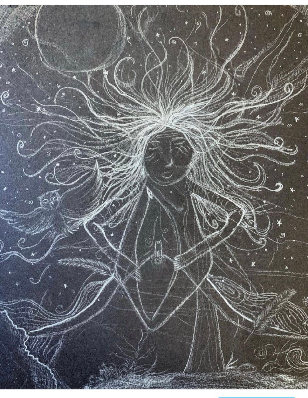 Sheela Na Gig Large Greeting Card - Etsy