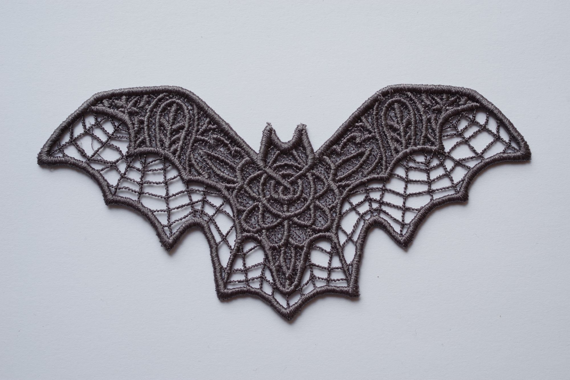 Gothic Home Decor, Lace Bats, Bat Lace Charms, Flying Bat, Hallowen ...