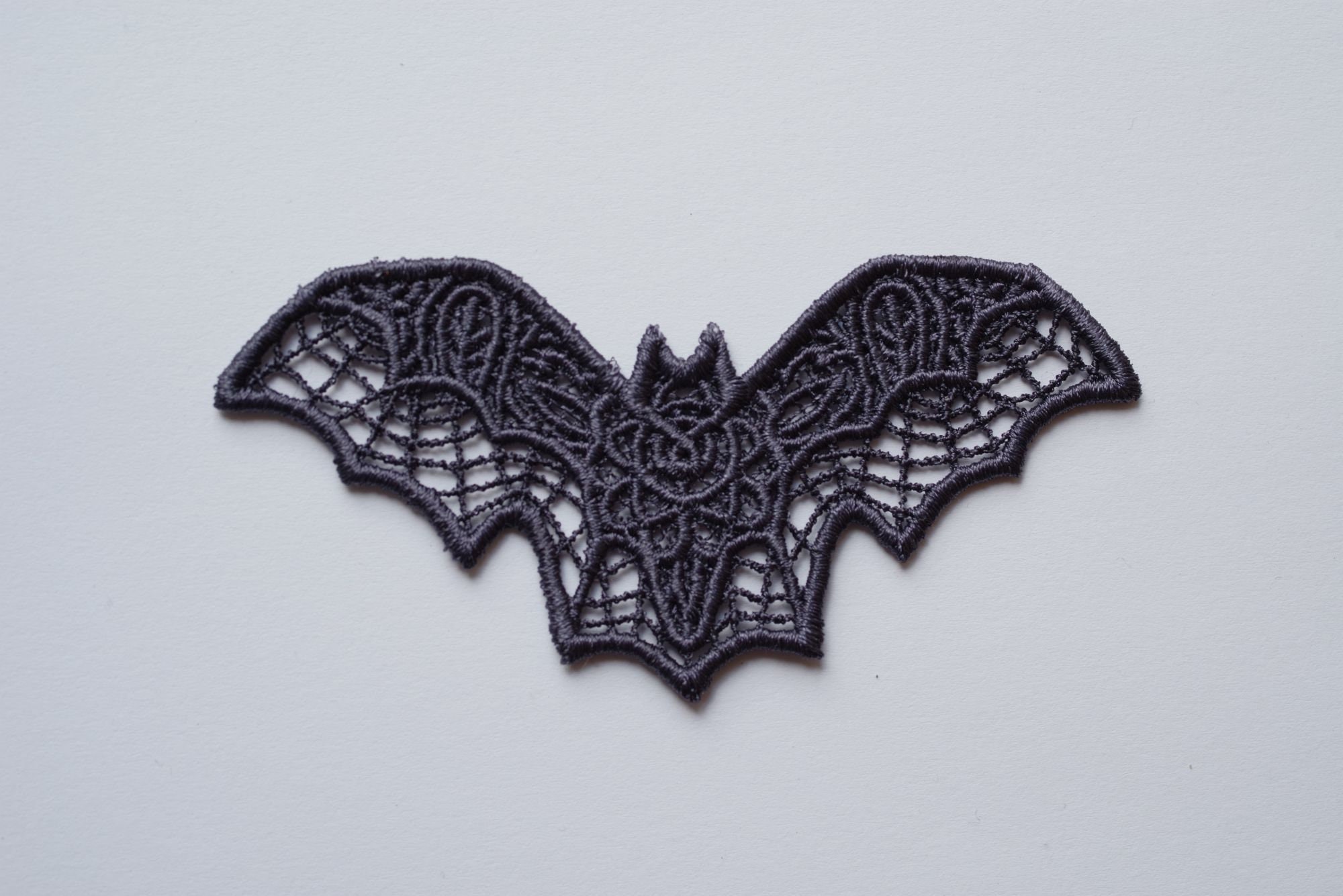 Gothic Home Decor, Lace Bats, Bat Lace Charms, Flying Bat, Hallowen ...