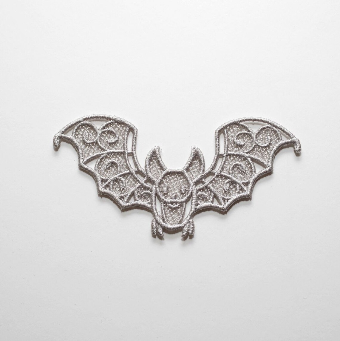 Gothic Home Decor Lace Bats Bat Lace Charms Flying Bat - Etsy