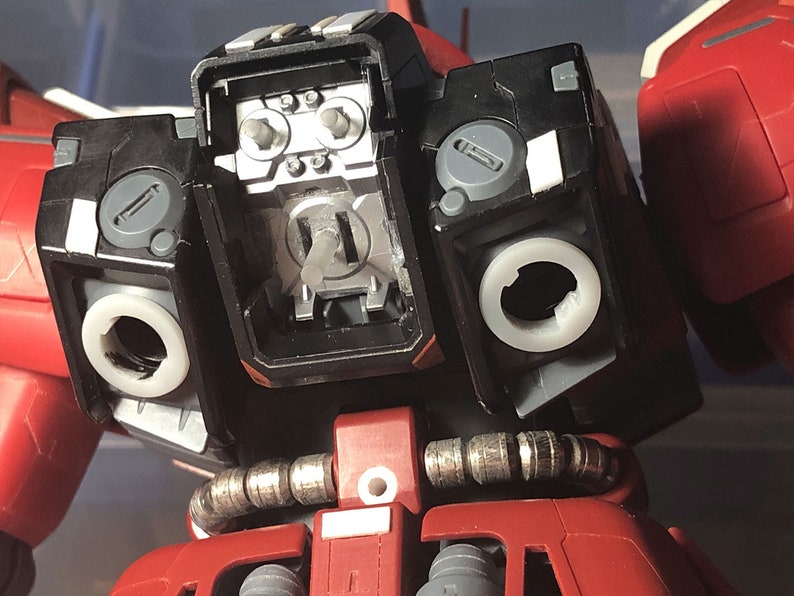 Custom Gundam Parts, 3D Stl File, Fuel Rod, Sazabi Backpack, Action ...