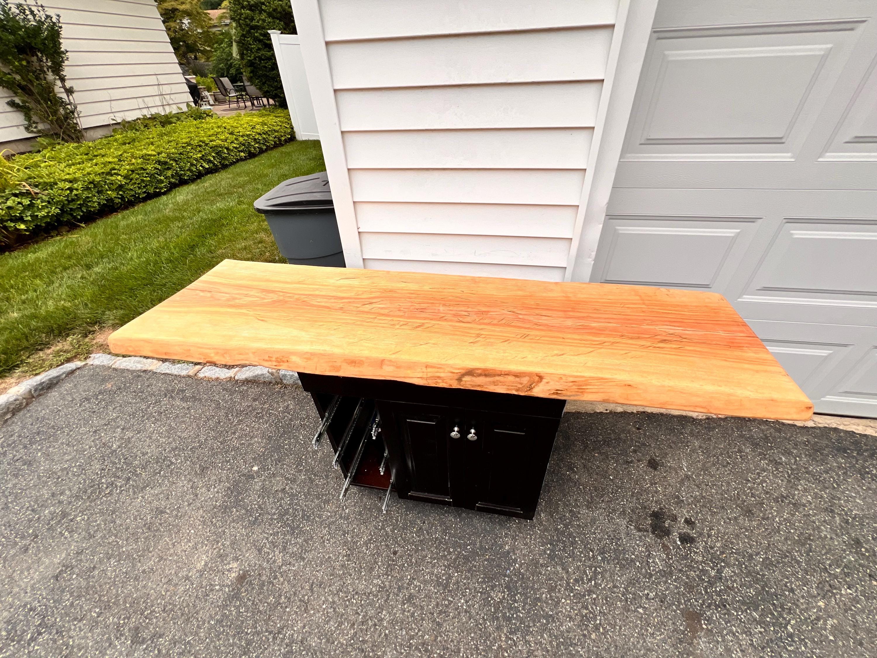 Ash Wood Dining Table Top Slab - Etsy