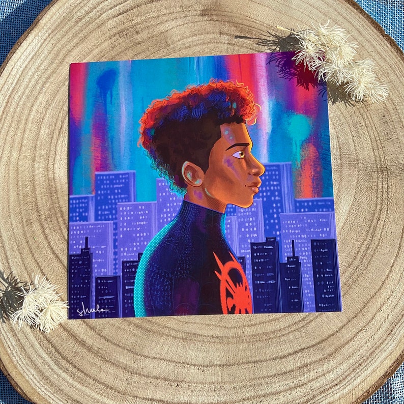 Spiderverse Cute Print - Etsy
