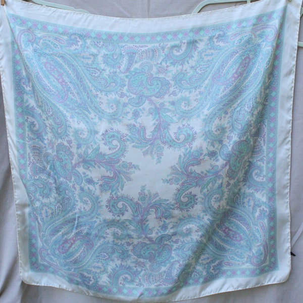 Pastel Silk Scarf - Etsy