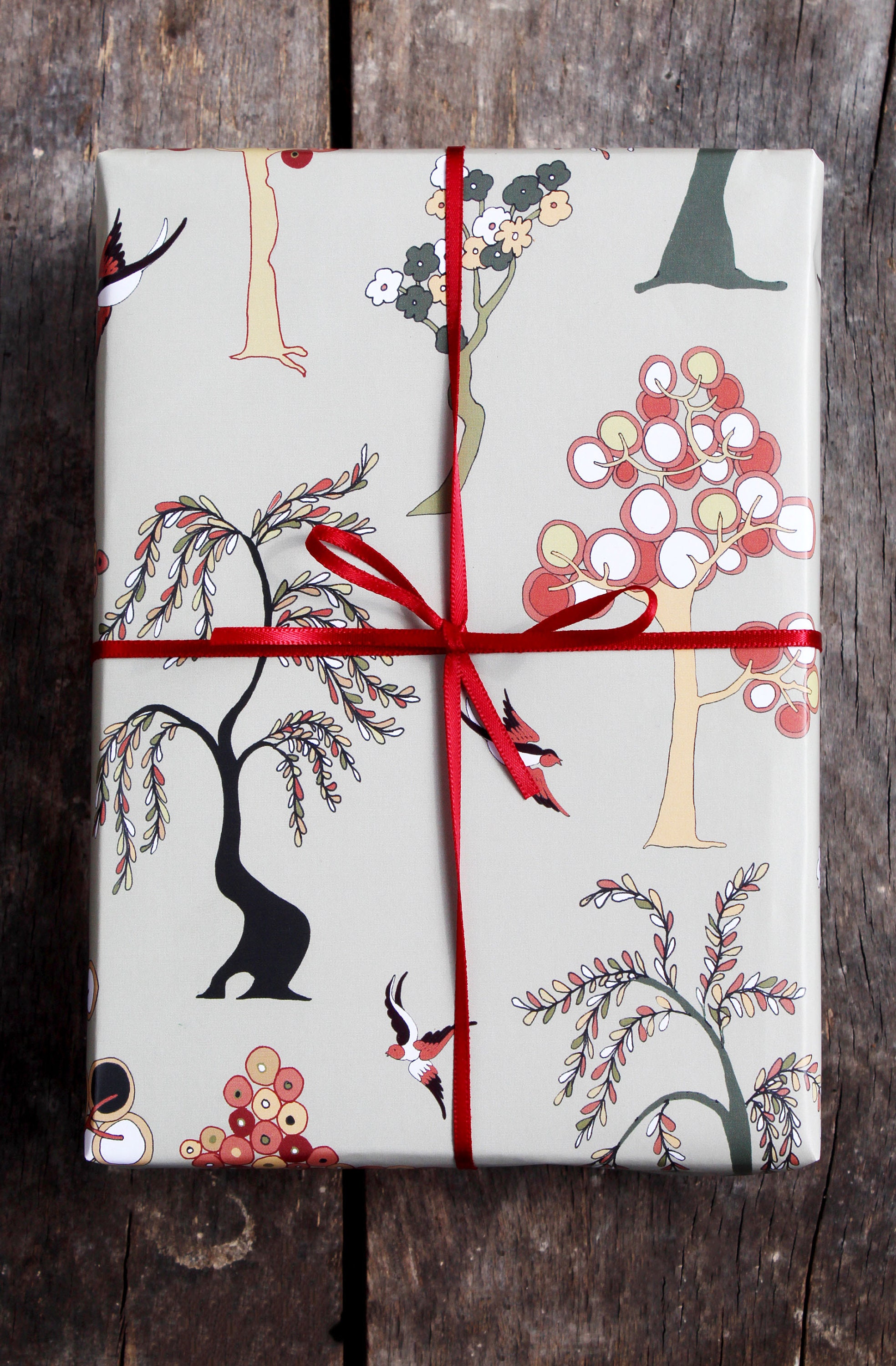 Japanese Pattern Gift Wrap- Blossom Pattern-willow Pattern Print - Etsy UK