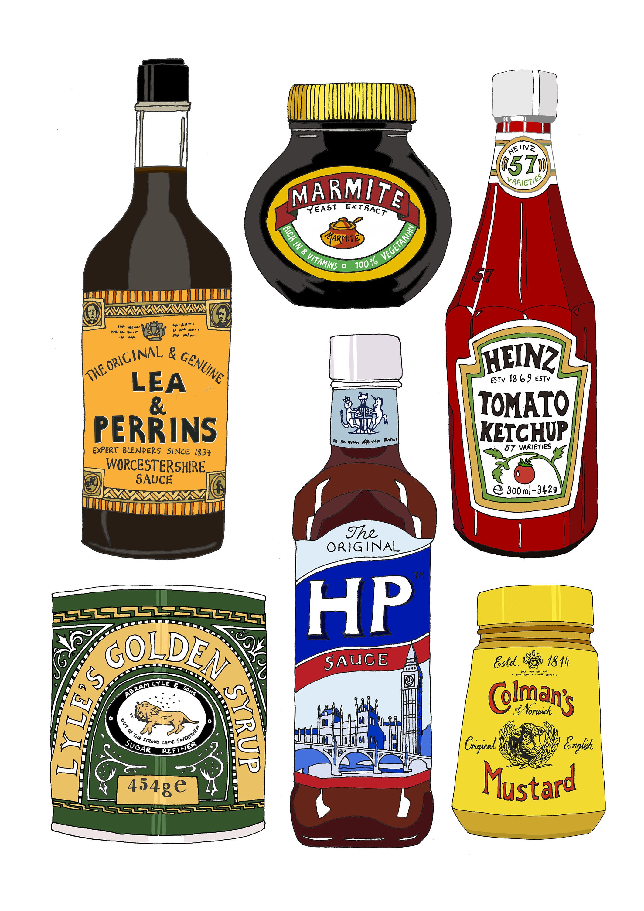 Basic Food Groups Kitchen Art Home Decor Food | Etsy