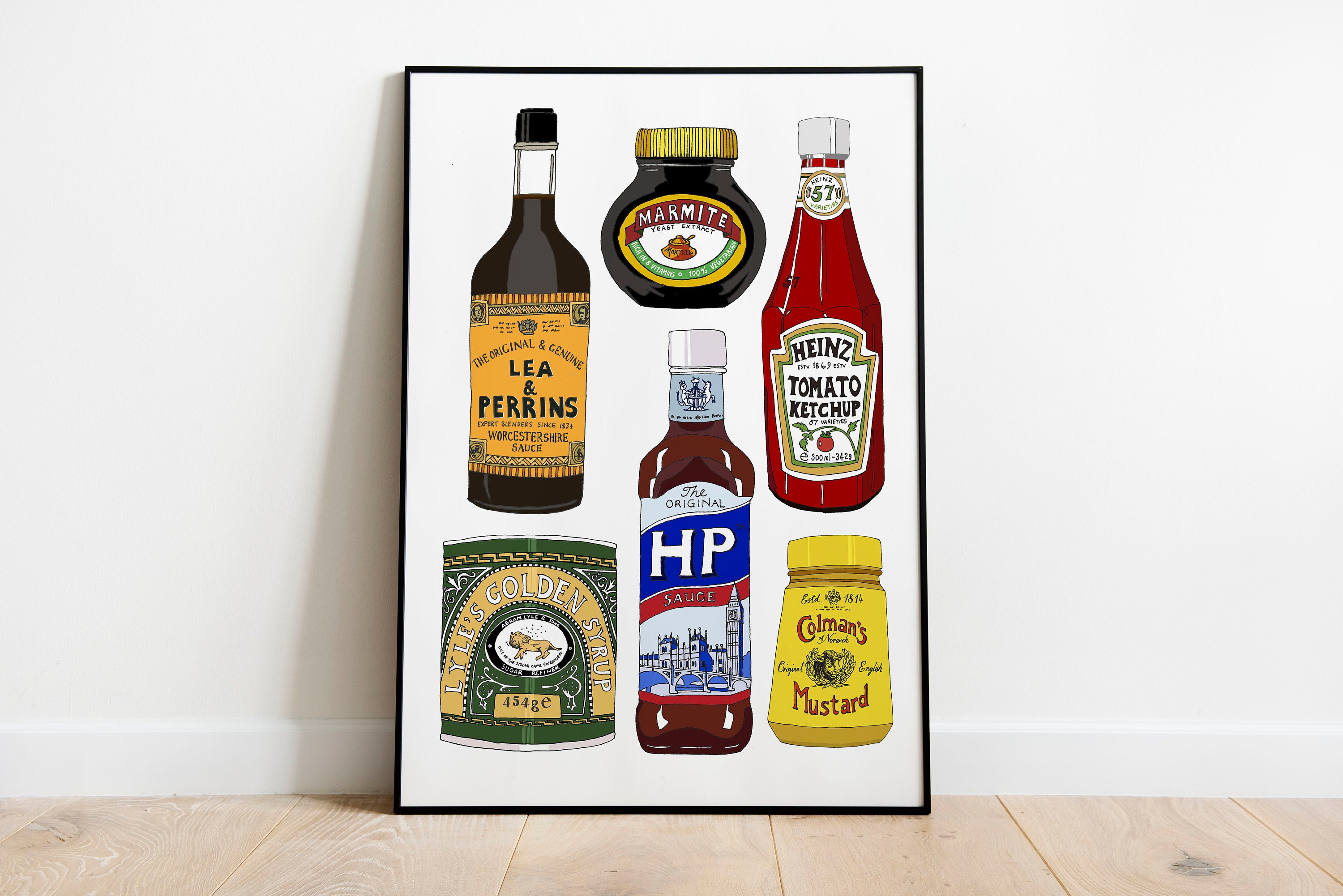 Basic Food Groups Kitchen Art Home Decor Food | Etsy