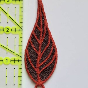 FSL Leaves Machine Embroidery Design 4x4 Hoop Thanksgiving Autumn Fall ...