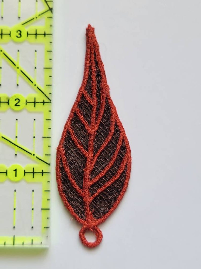 FSL Leaves Machine Embroidery Design 4x4 Hoop Thanksgiving - Etsy