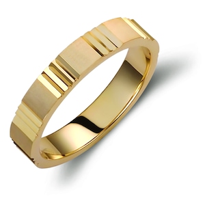 4mm Wedding Band Set, Wedding Bands Set, Matching Rings, Engrave Band ...