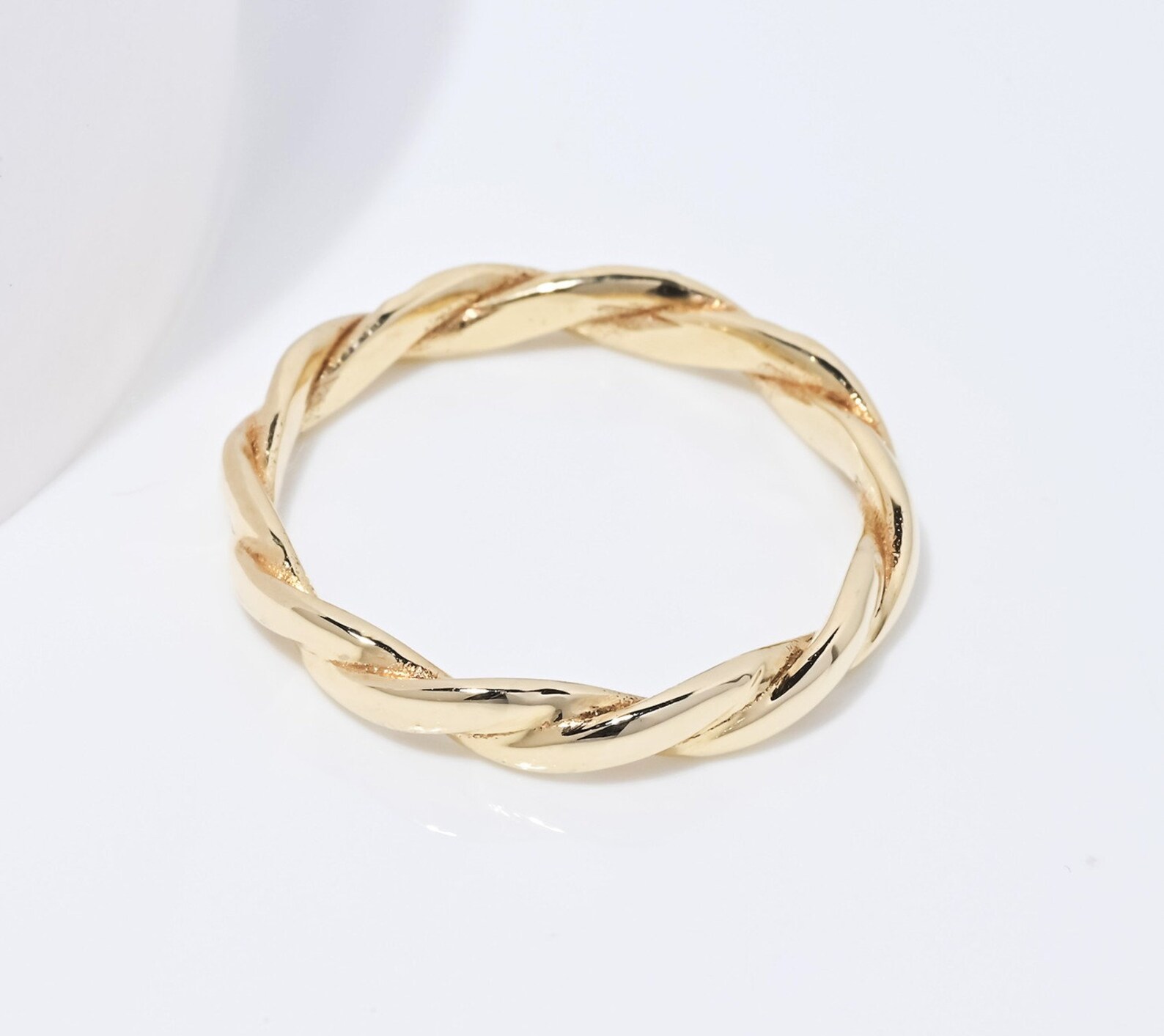 Twisted Ring Braided Ring Braided Gold Ring Rope Ring Gold - Etsy