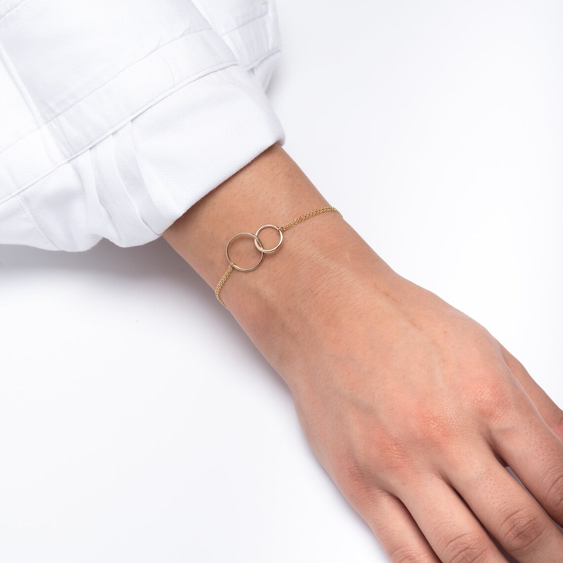 Interlocking Bracelet Infinity Bracelet Unity Bracelet - Etsy