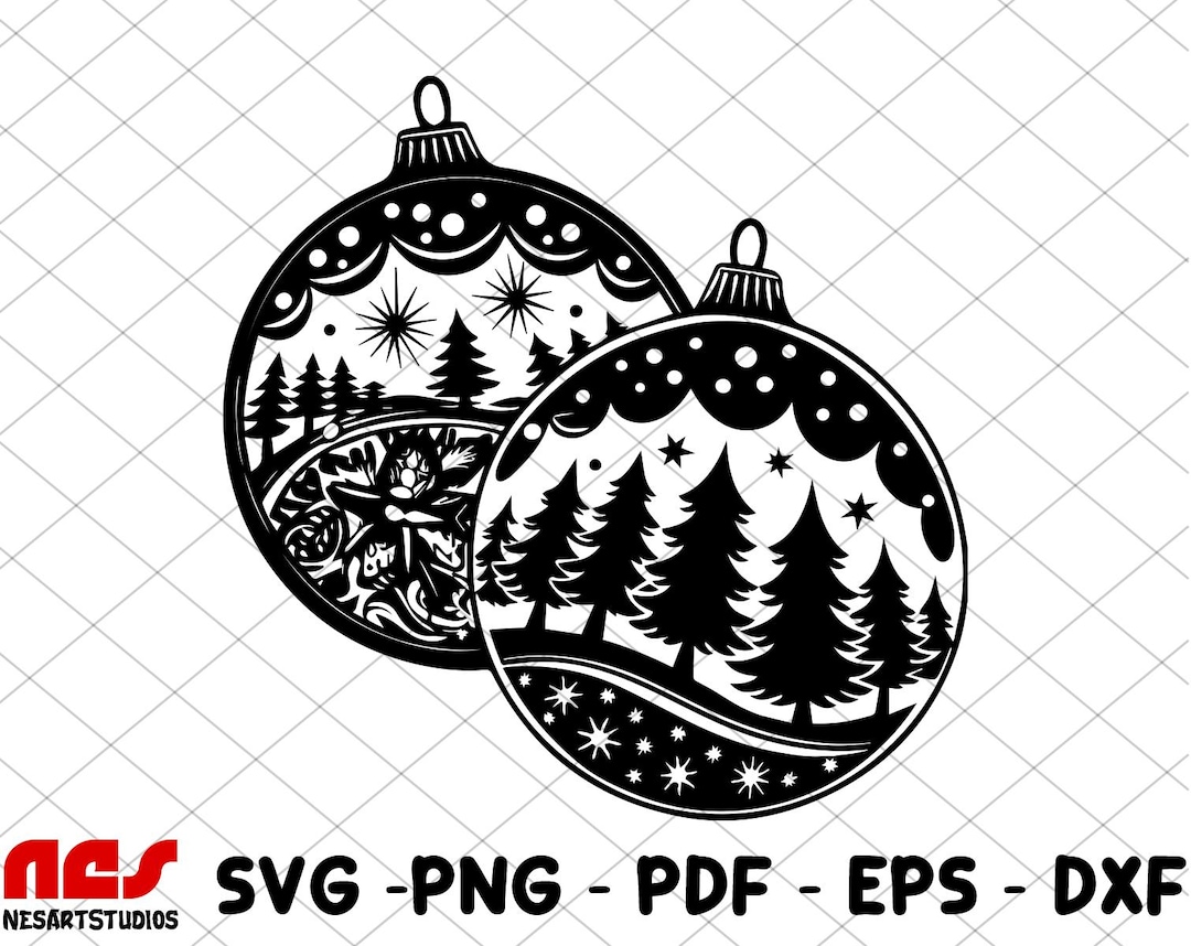Christmas Svg, Christmas Balls Svg Bundle, Christmas Clipart, New Year ...