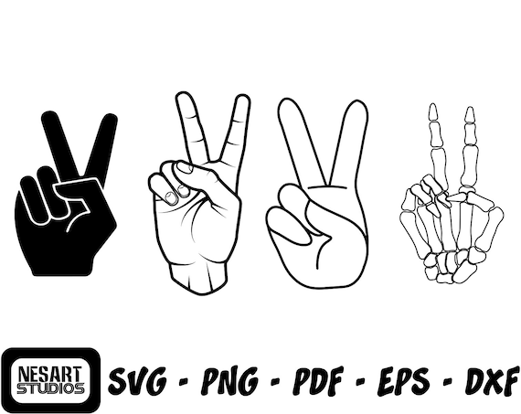 Peace Hand Png