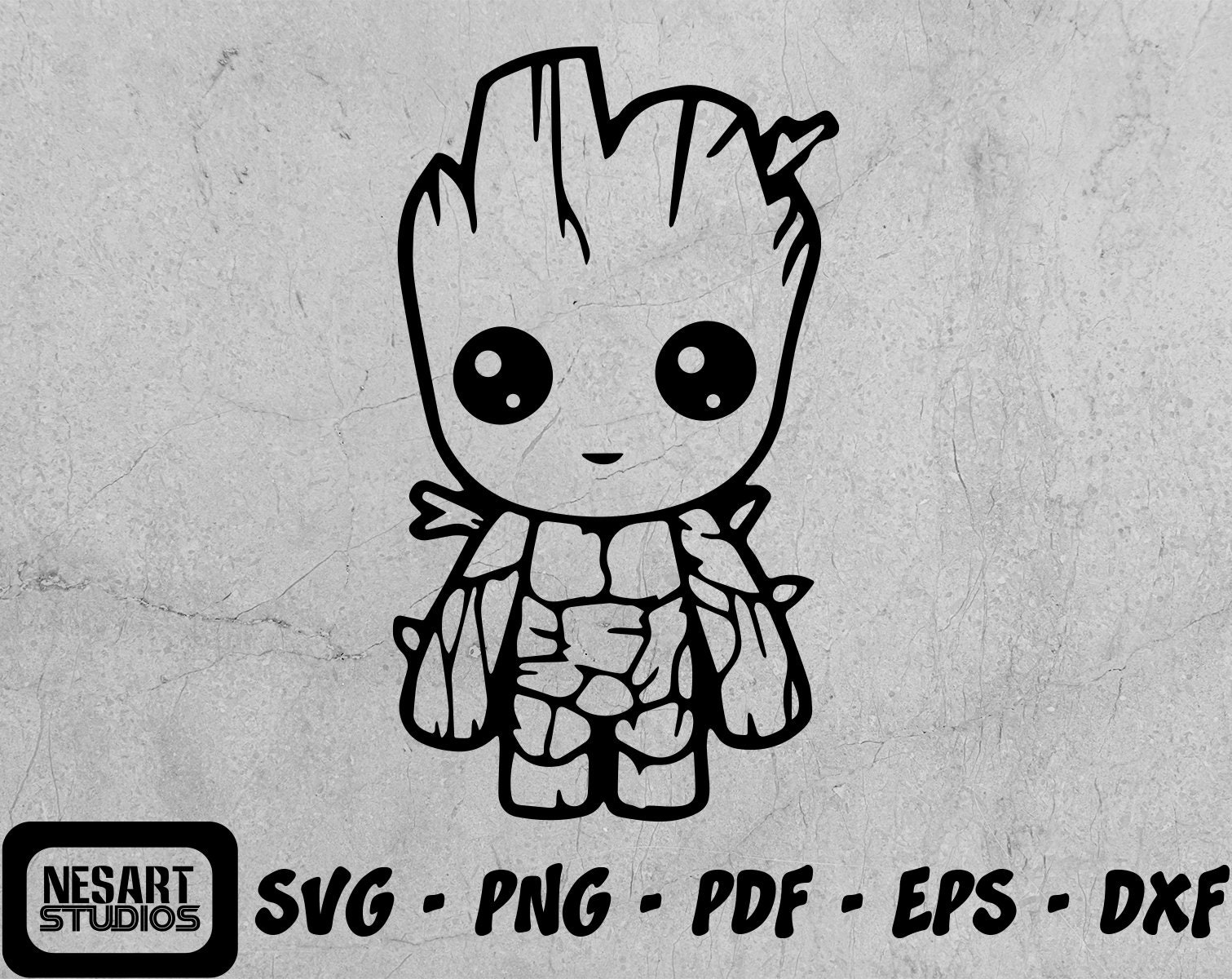Paper, Party & Kids Groot svg svg files for cricut Baby Groot svg ...