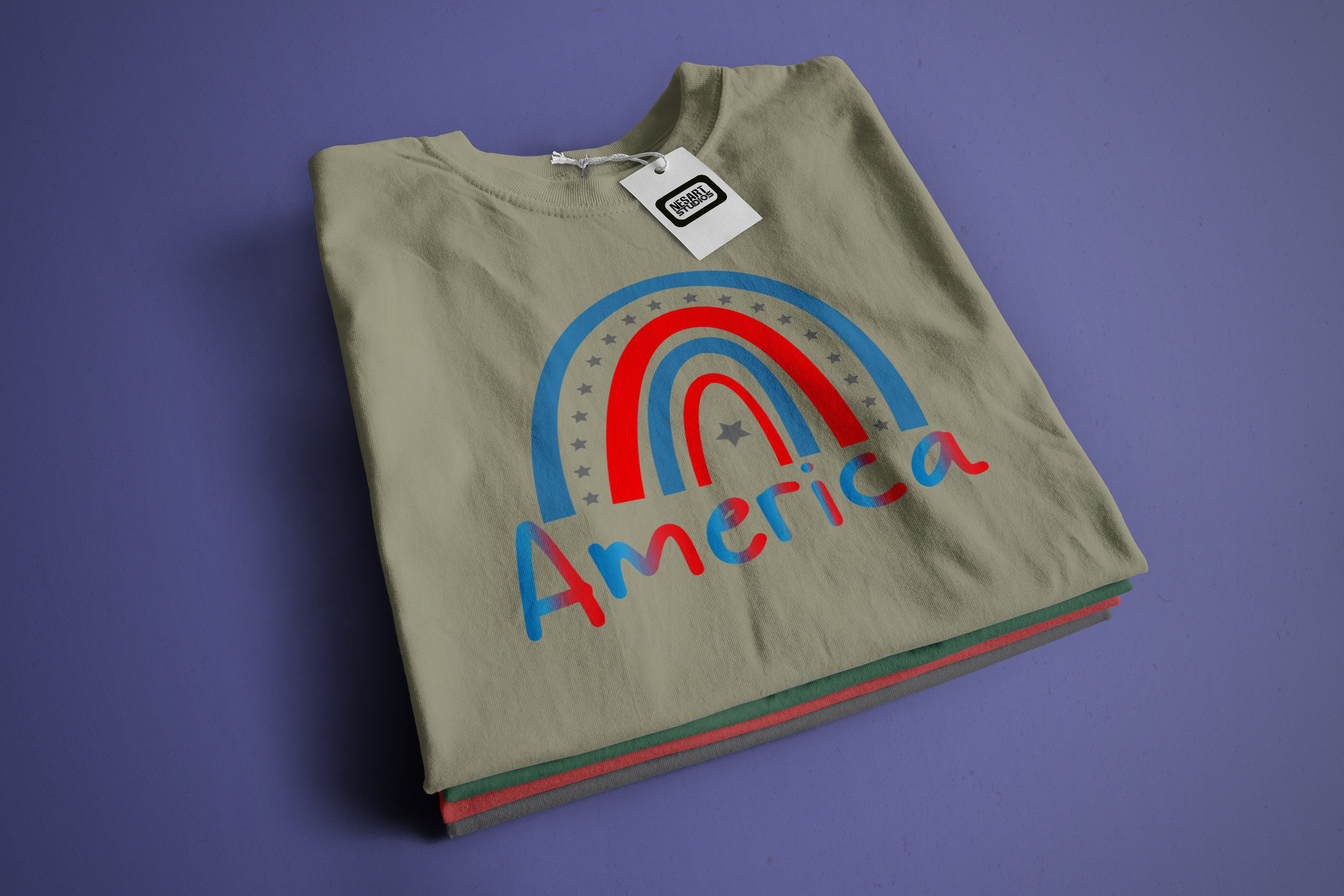 Rainbow America Rainbow America Svg Rainbow Rainbow Svg | Etsy