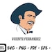 Vicente Fernandez Svg, Vicente Fernandez, Vicente Mexican Singer Svg ...
