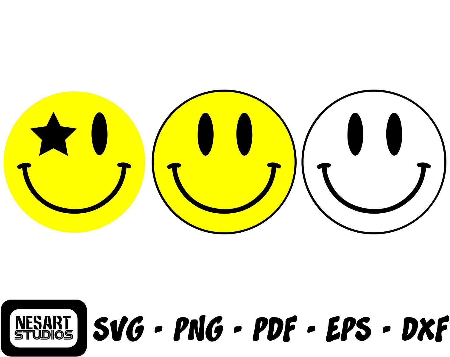 Smiley Face With Cell Phone Clipart
