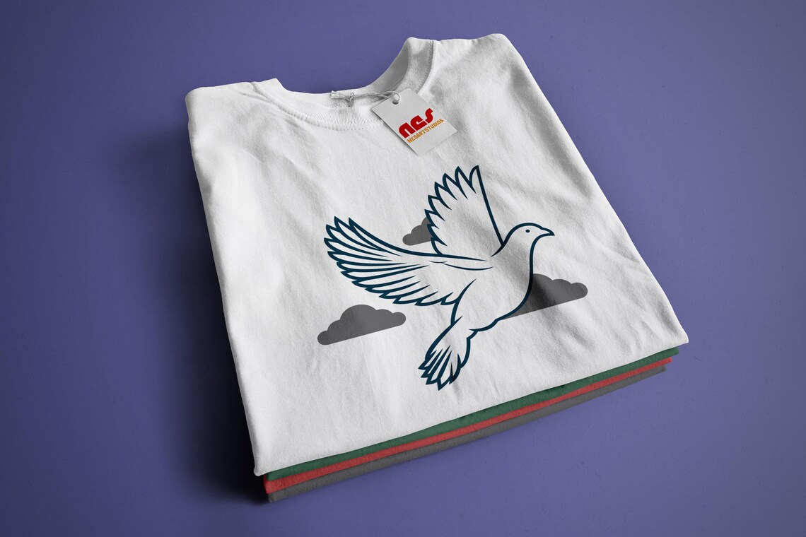 Taube SVG-Silhouette, Taube svg, Taube Silhouette, Vogel-Silhouette ...