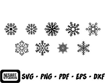 Snowflake Svg, Christmas Snowflake Svg, Christmas Svg, Winter Svg ...