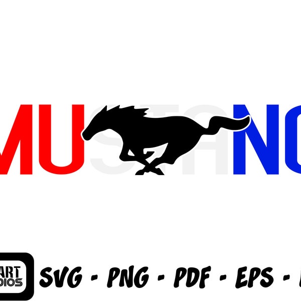 Mustang Svg - Etsy