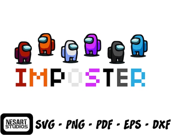 Among Us Impostor Svg Funny Video Game Svg Among Us Svg - Etsy