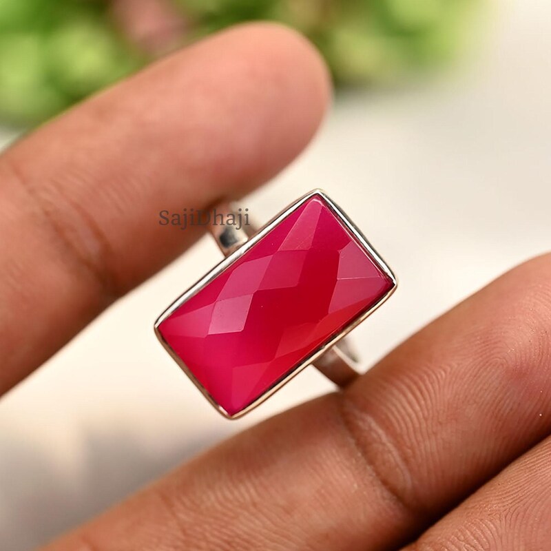 Fuchsia Ring - Etsy