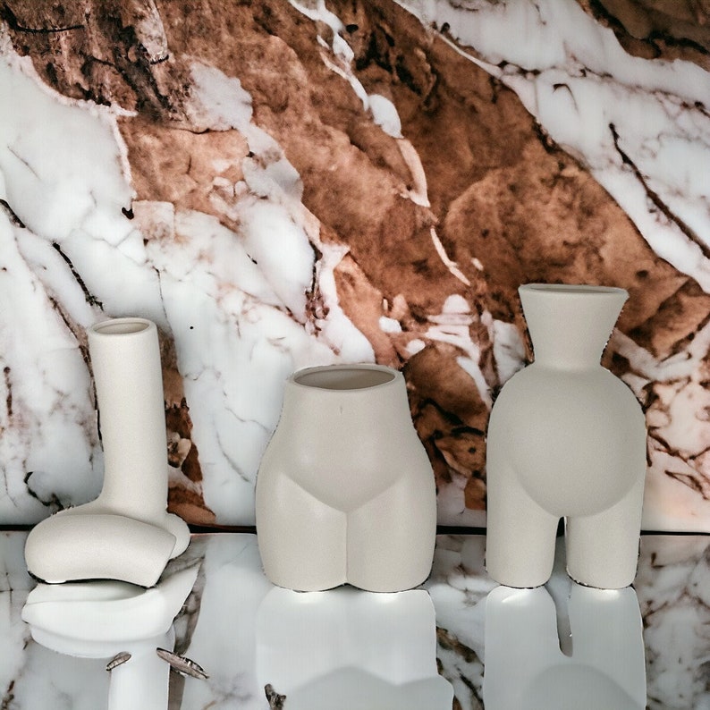 Modern Bum Planter Naked Sculpture Decor Female Body Statue Decoration ...