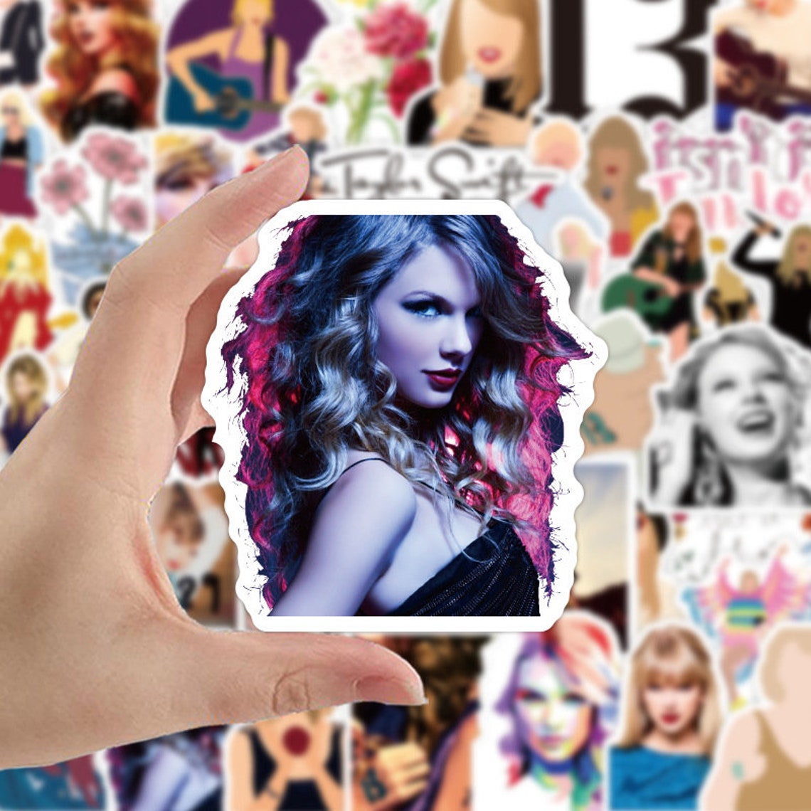 50pcs Taylor Swifts 1989 Graffiti Cool Stickers Free Etsy