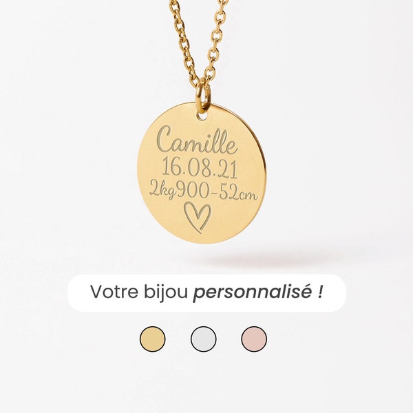 Personalized Necklace Etsy
