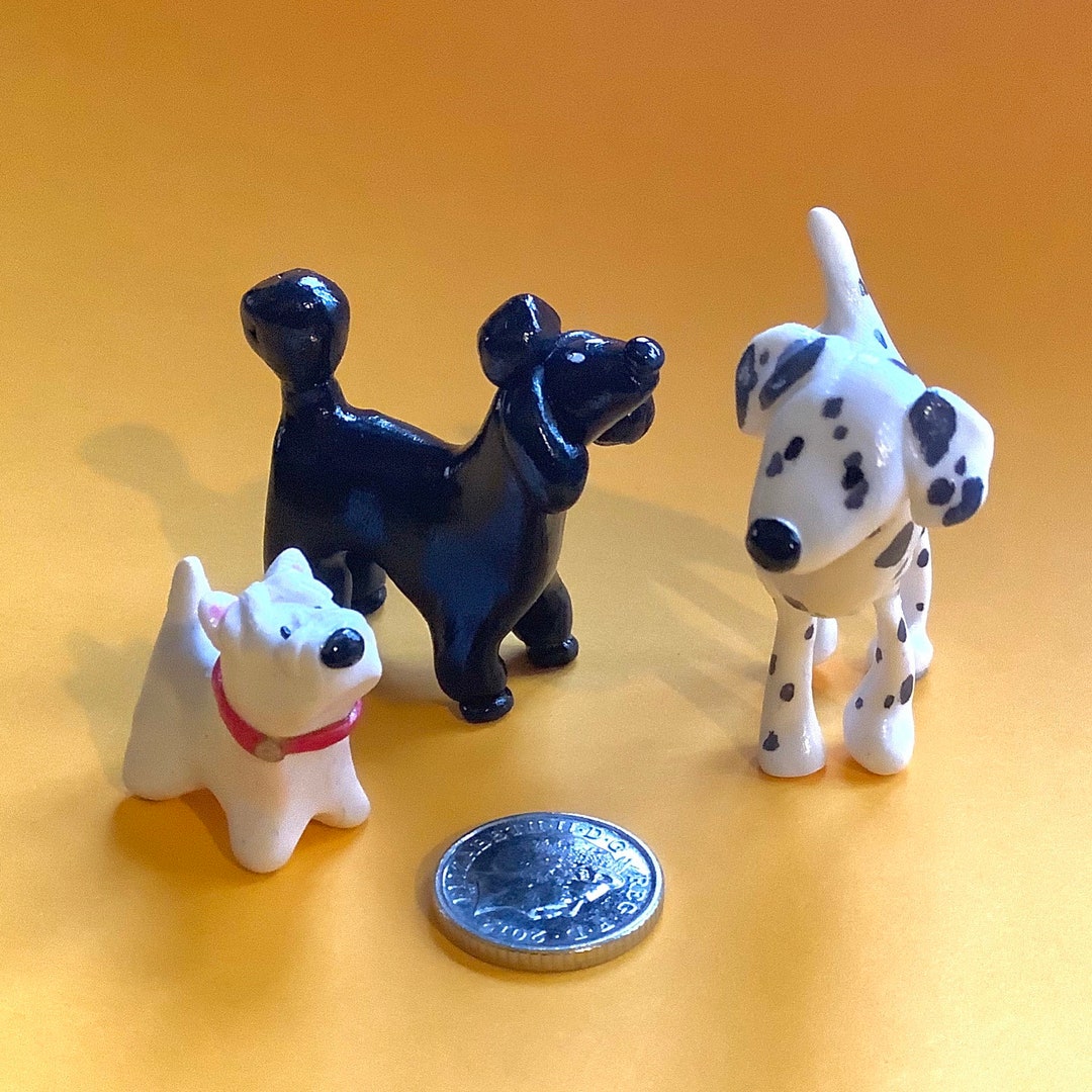 Custom Handmade Dog Miniature Figure - Etsy