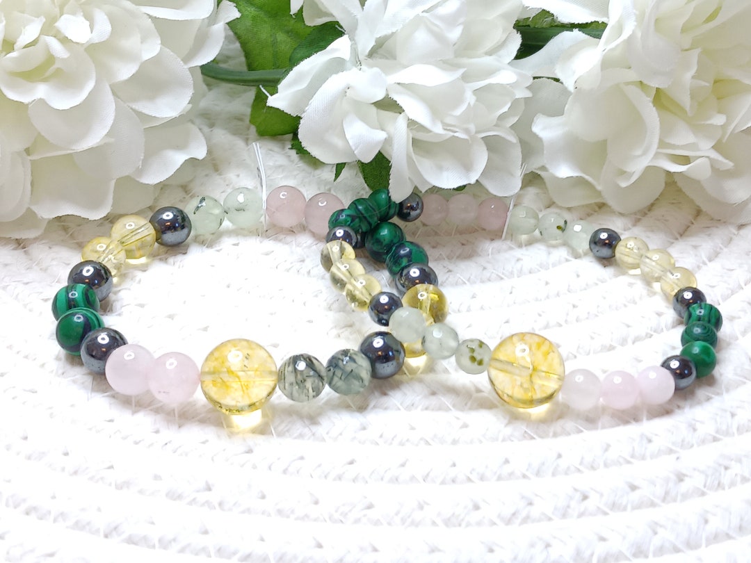 KIDNEY REPAIR Bracelet Unisex Adult/child Jewelry Natural Semiprecious ...