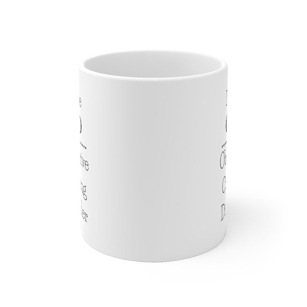 I Have OCD - Obsessive Crafting Disorder - Funny Coffee Mug Cup Gift ...