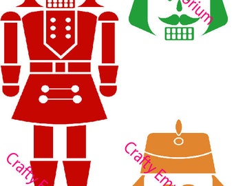 The NUTCRACKER BALLET in SVG Mouse King Ballerina Christmas - Etsy