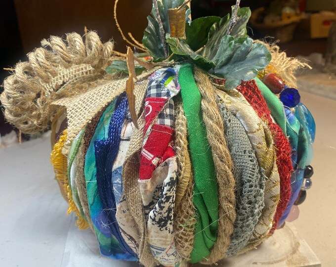 FARMHOUSE HANDMADE Twisted Pumpkin - Etsy