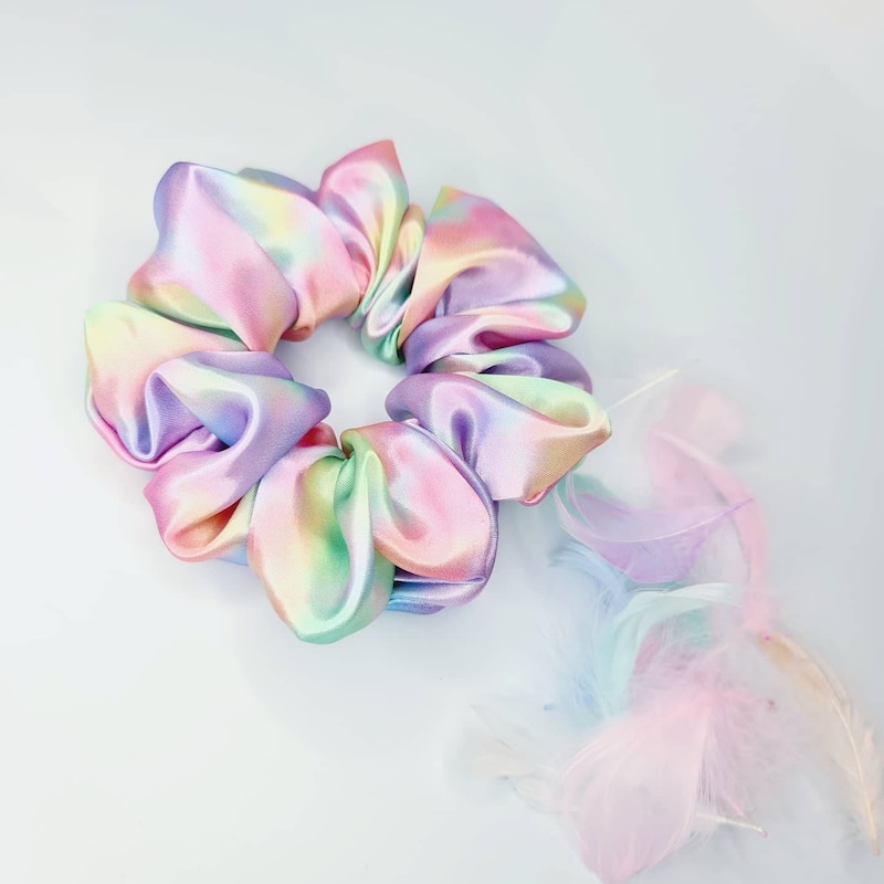 Hair Scrunchies Pastel - Etsy UK