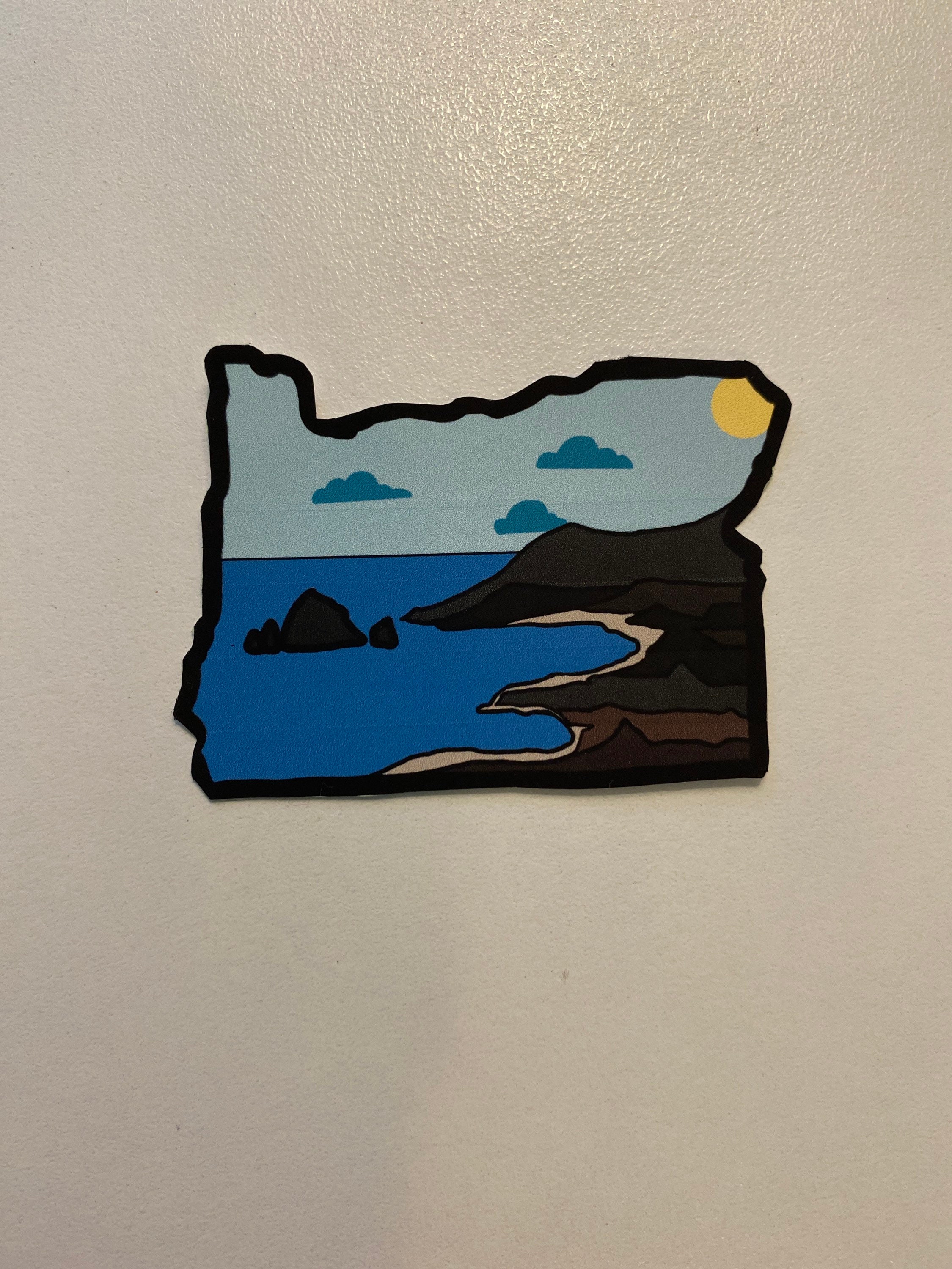 Oregon Sticker - Etsy