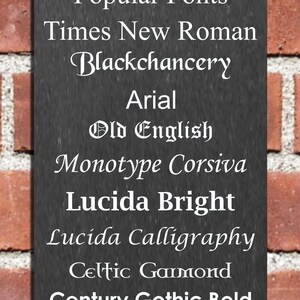New Natural Deep Engraved Slate House Door Sign Plaque Any Name Number ...