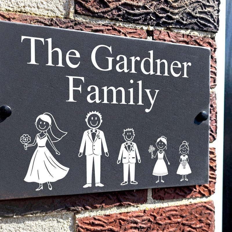 Stick Figures Christmas - Etsy UK