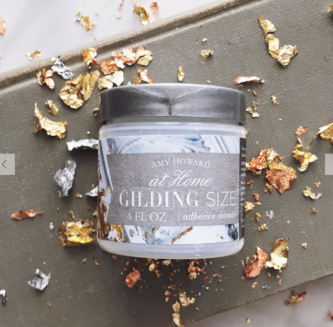 Gilding Size Adhesive: Easy Application - Metal Leaf Glue for Furniture ...