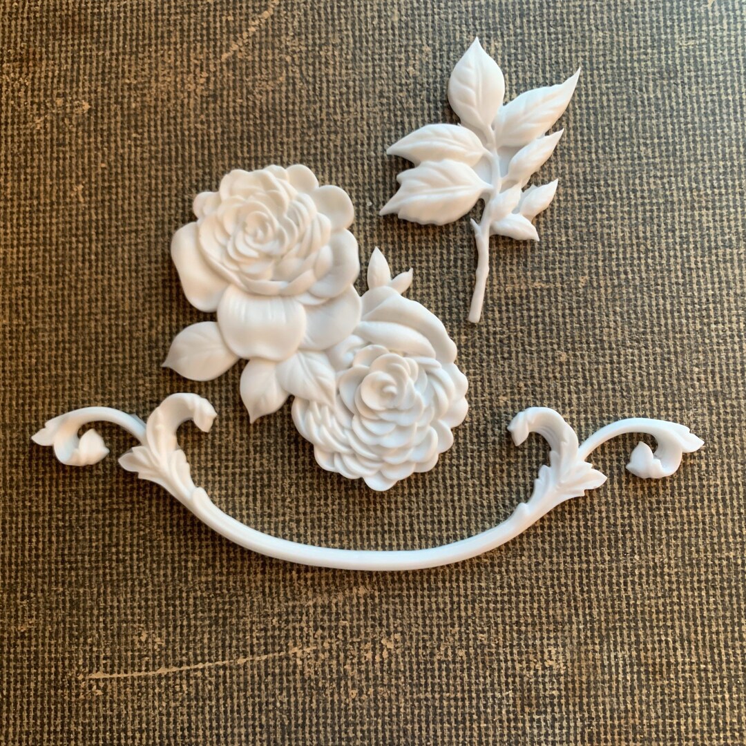 Victorian Rose Resin Shapes - Etsy