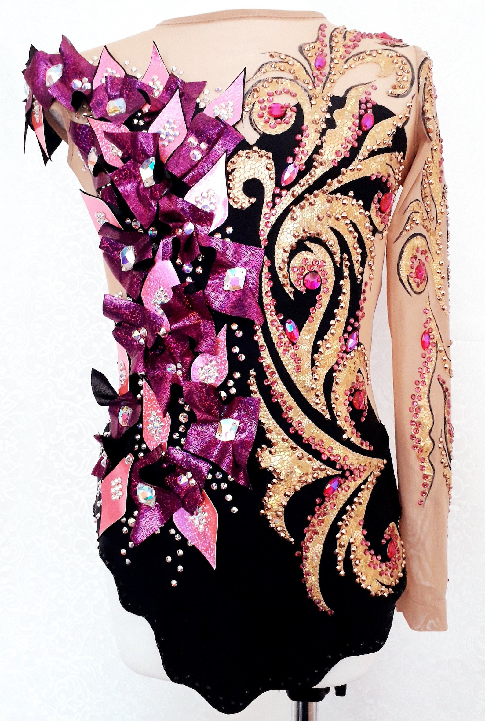 Rhythmic Gymnastic Leotard Rhythmic Gymnastics Leotards - Etsy