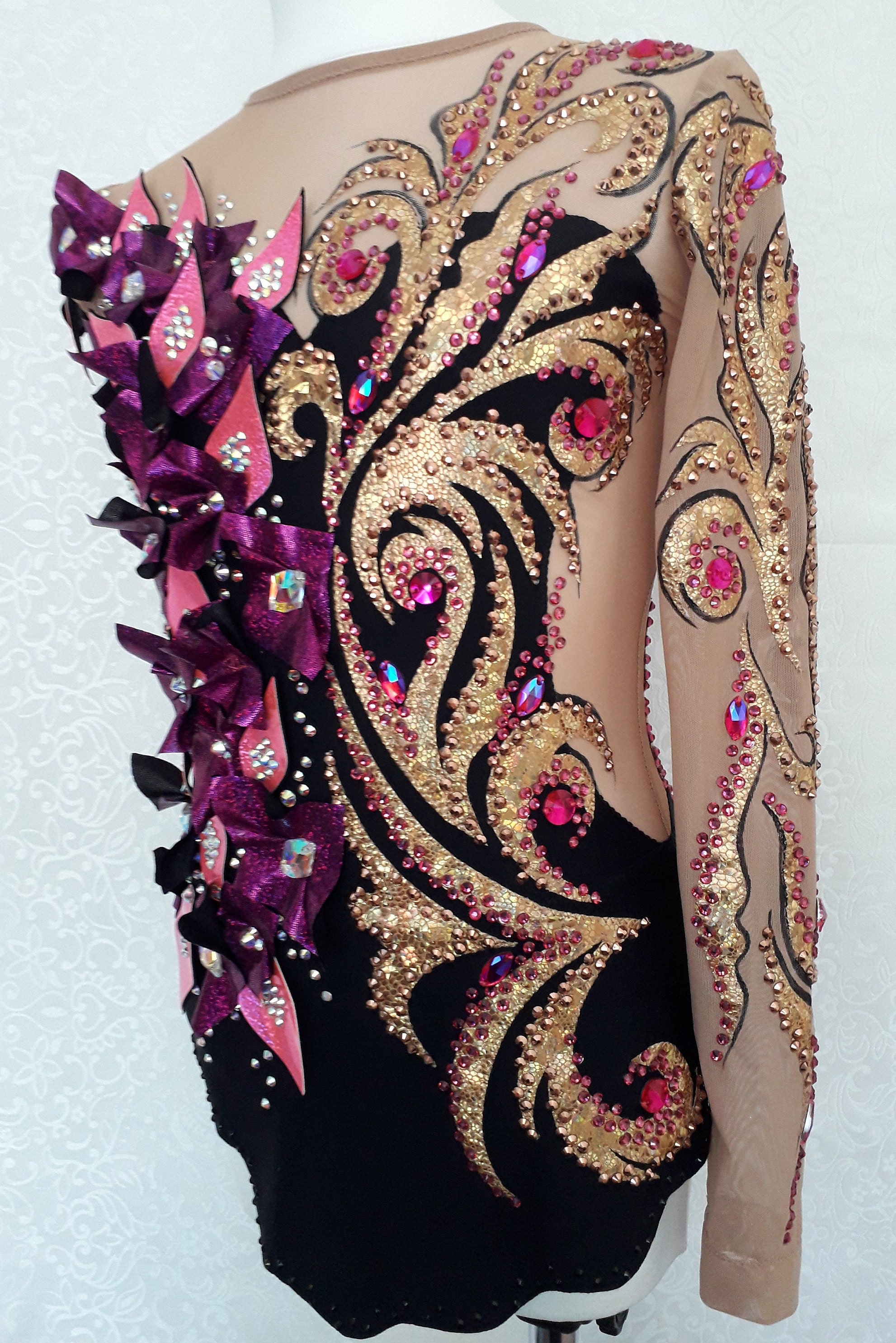 Rhythmic Gymnastic Leotard Rhythmic Gymnastics Leotards - Etsy