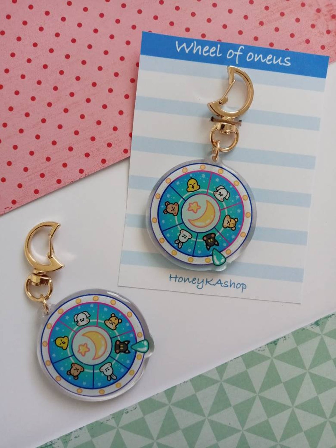 Oneus Animal Keychain - Etsy