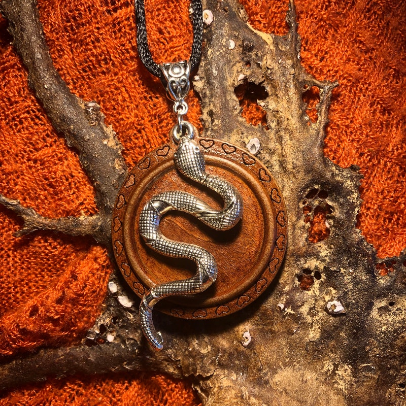 Snake Necklace - Etsy
