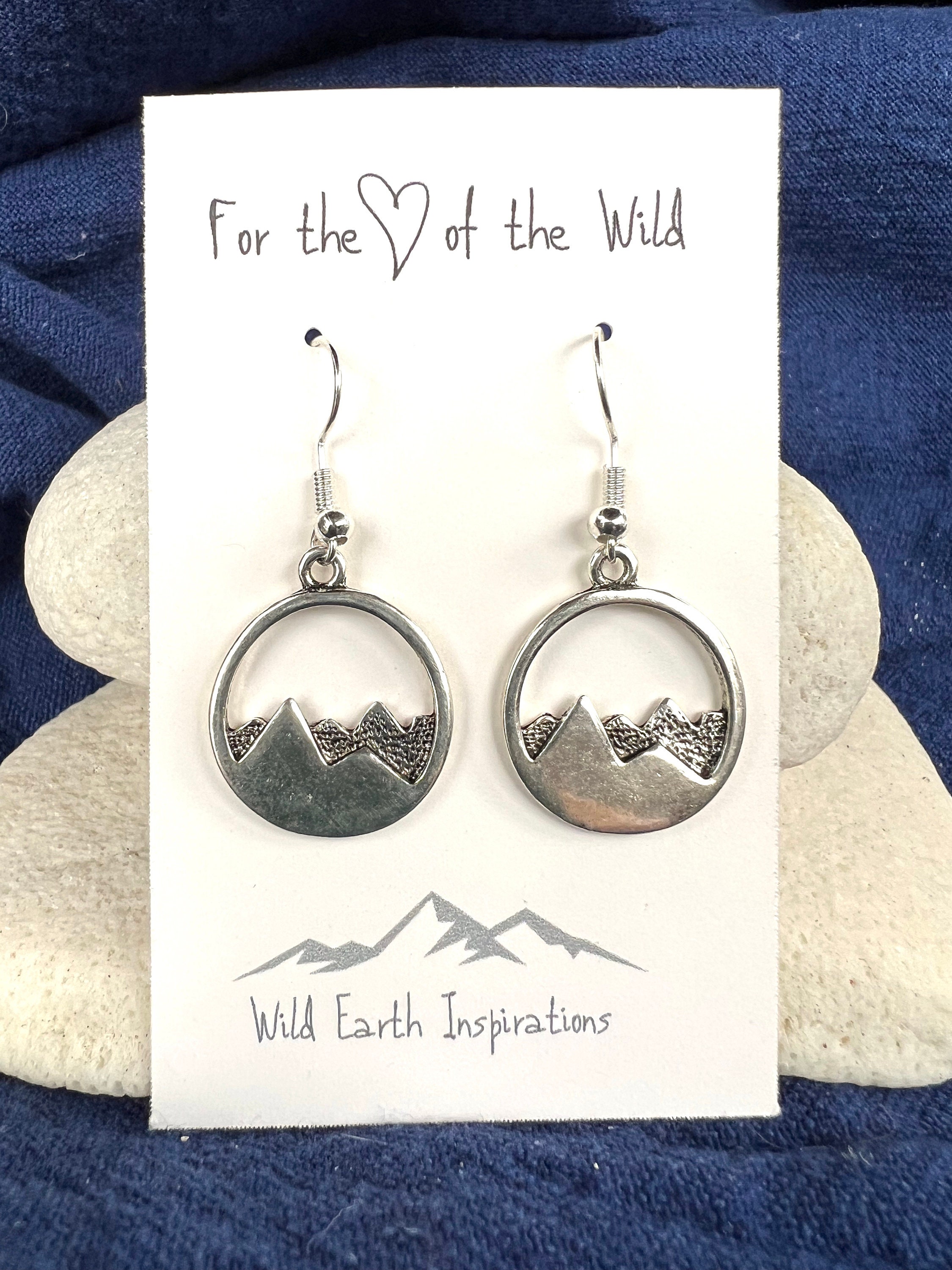 Mountain Shadows Earrings - Etsy