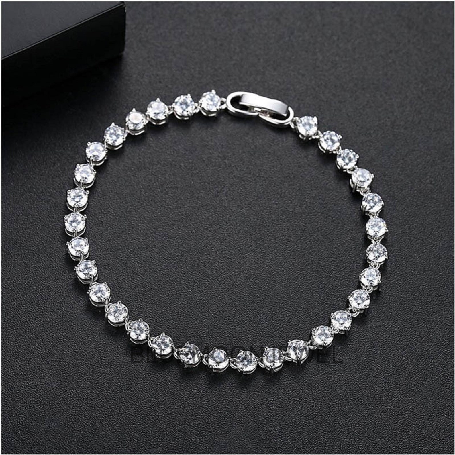 Moissanite Tennis Bracelet Customized Moissanite Womens Etsy