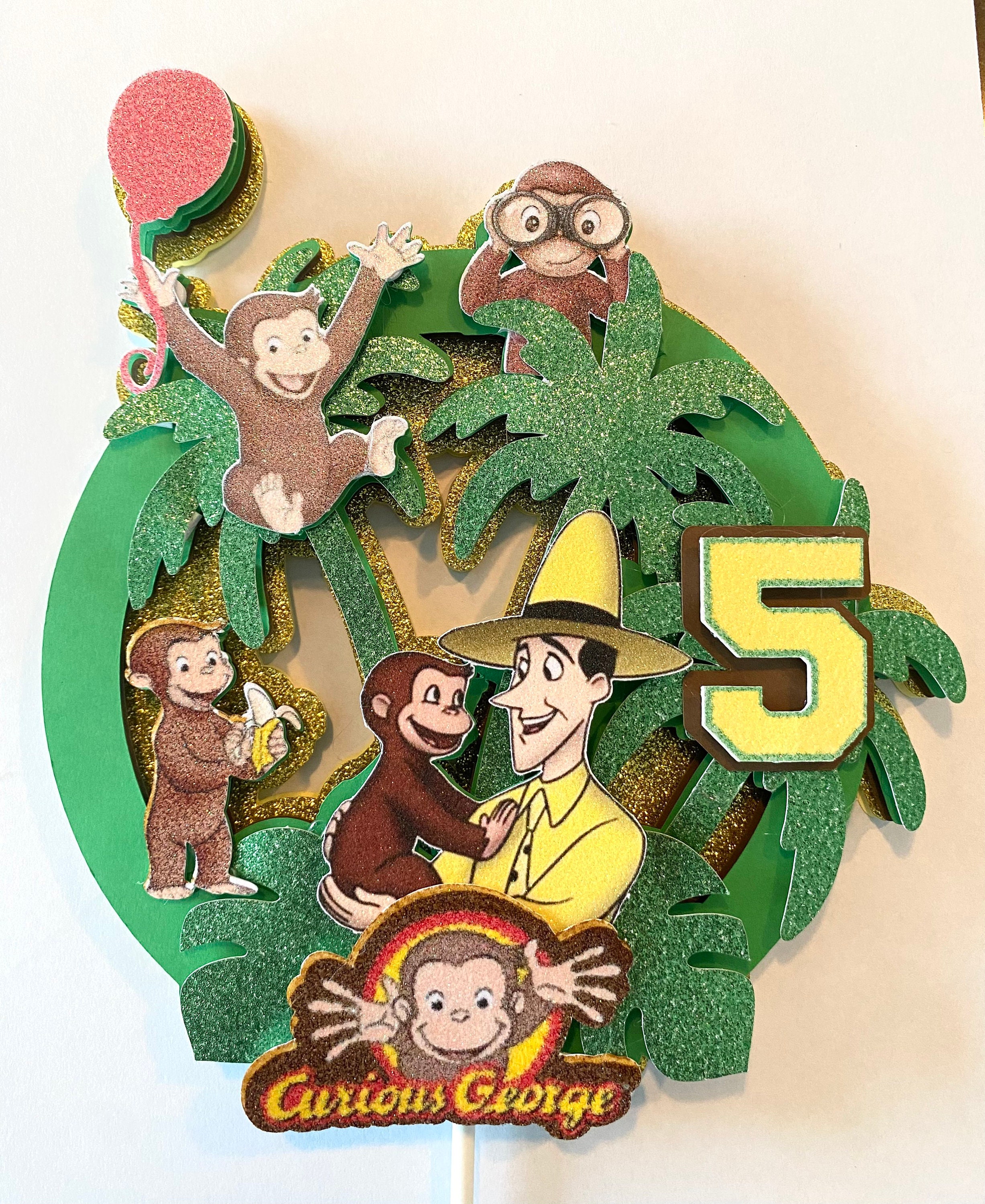 Curious George Cake Topper