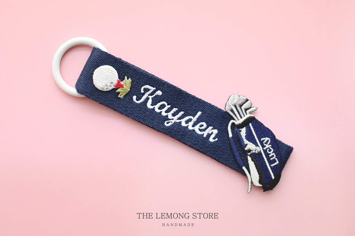 Personalized Name Tag,golf Club Personalized Embroidery Name Tag ...
