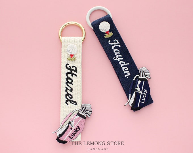 Personalized Name Tag,golf Club Personalized Embroidery Name Tag ...